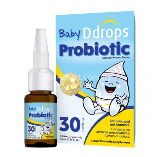 Ddrops 嬰兒益生菌滴劑7.5mL (0m+) - Baby Smart 家兒寶寶