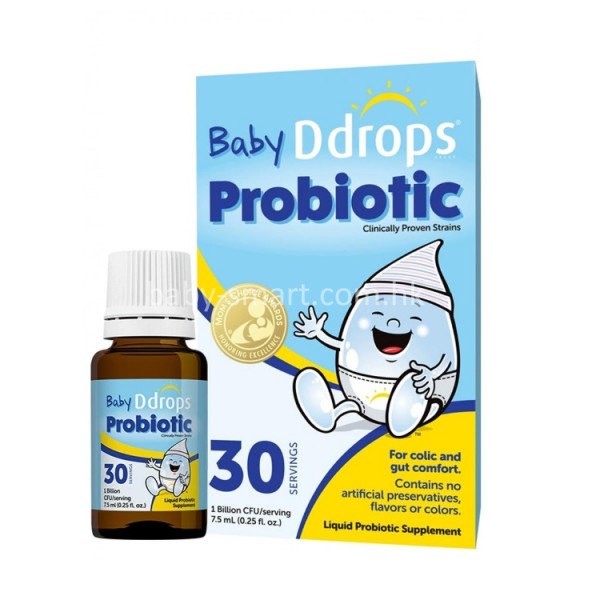 Ddrops 嬰兒益生菌滴劑7.5mL (0m+) - Baby Smart 家兒寶寶