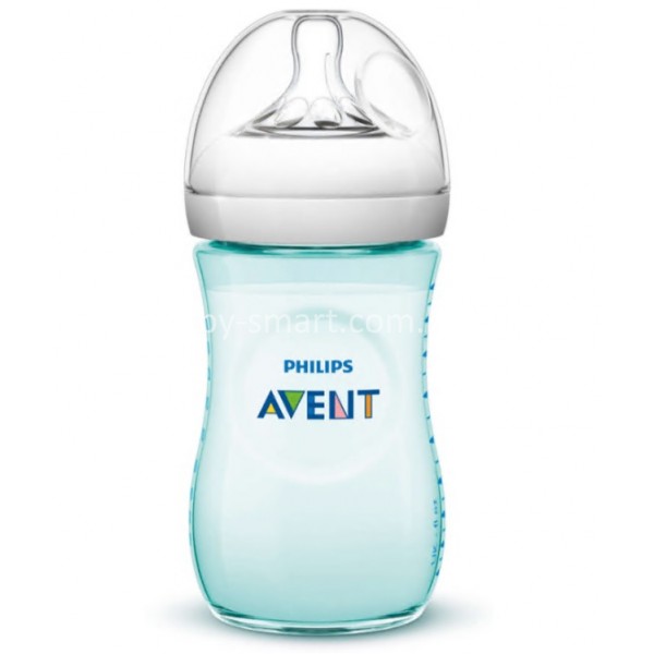 Avent Natural PP 嬰兒奶瓶藍綠色禮品套裝 (9oz X 2, 安撫奶咀X2) *8折* - Baby Smart 家兒寶寶